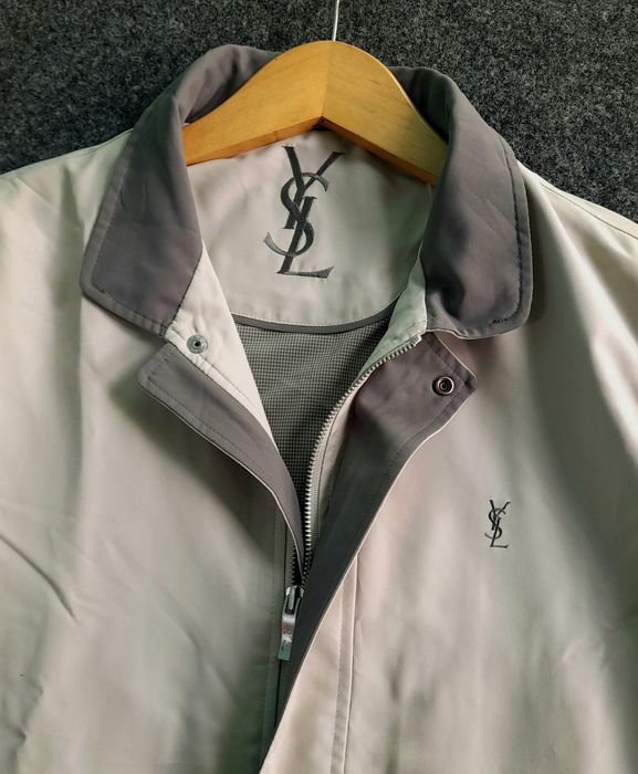 Vintage 💥big logo💥 yves Saint laurent jacket x ysl jacket | Grailed