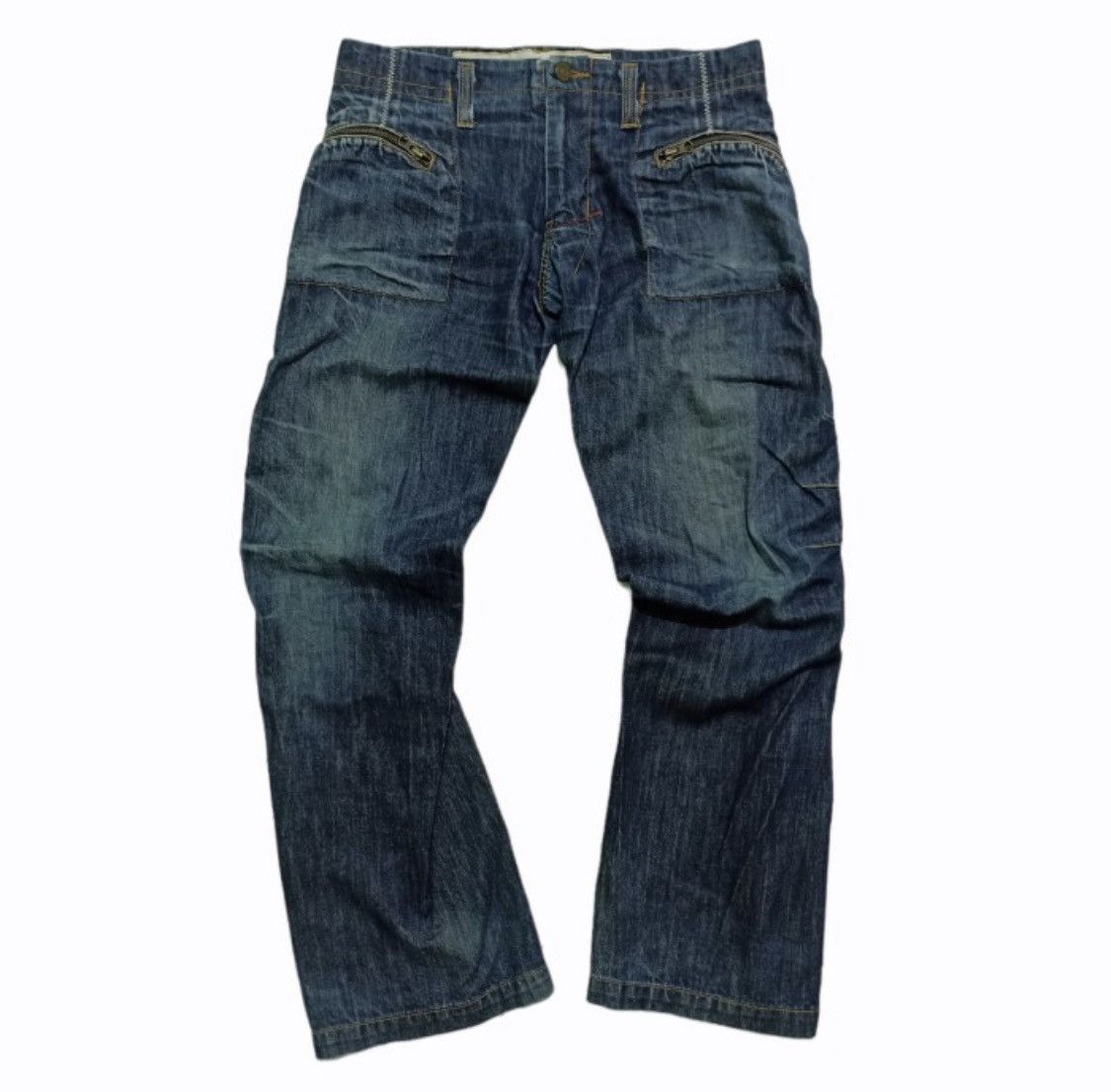 PPFM × Vintage Vintage 90’s PPFM Round Denim Jeans | Grailed