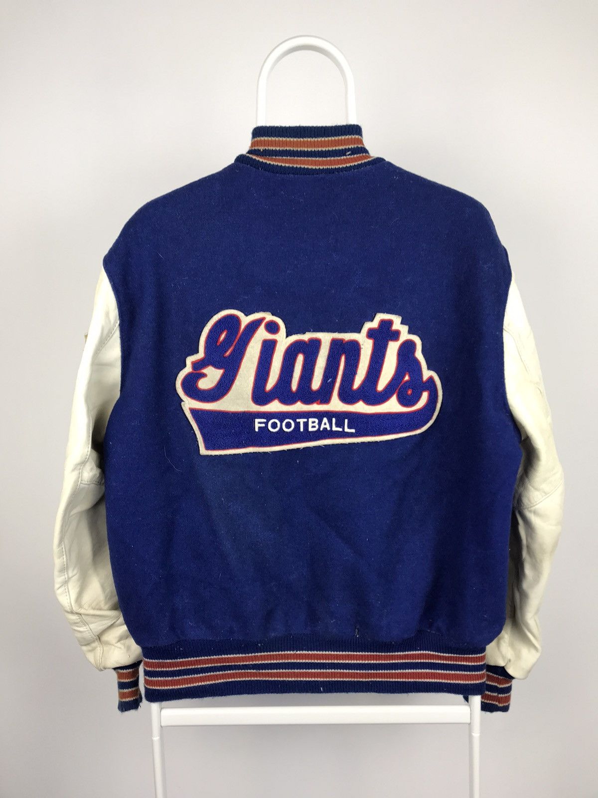 Delong × Delong Varsity Jackets × Vintage Vintage DeLong Giants Big ...