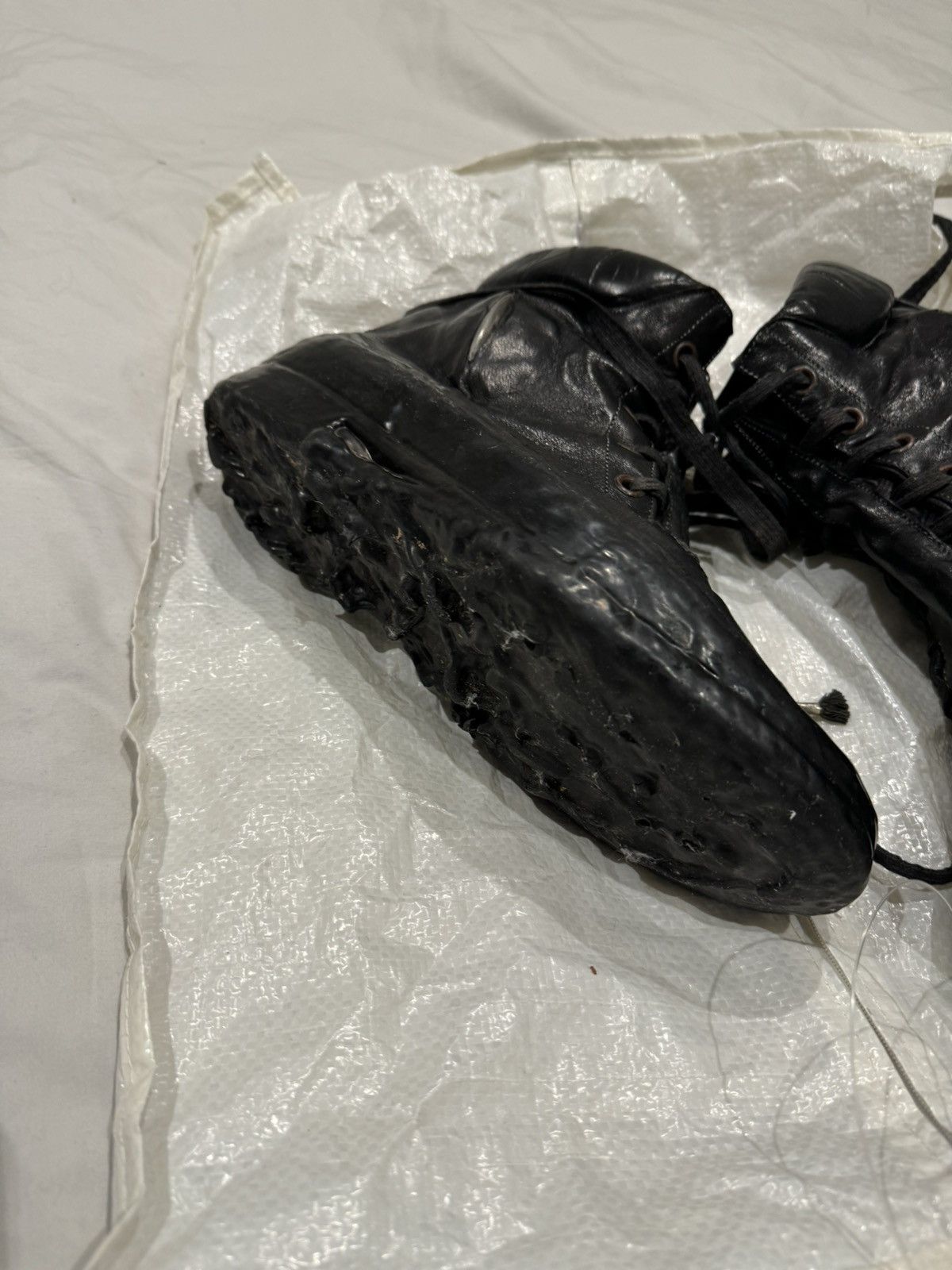 Carol Christian Poell Drip Sneaker with prosthetic protection | Grailed