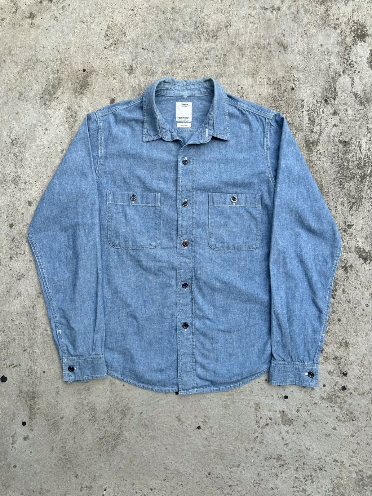 Visvim Denim Shirt | Grailed