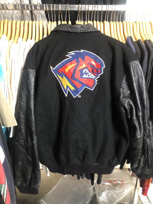 Vintage Vintage XFL Orlando Rage Varsity Jacket | Grailed