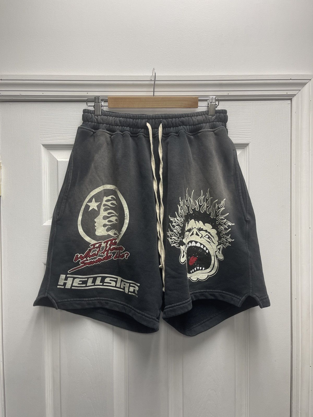 HELLSTAR Hellstar Face Shorts | Grailed