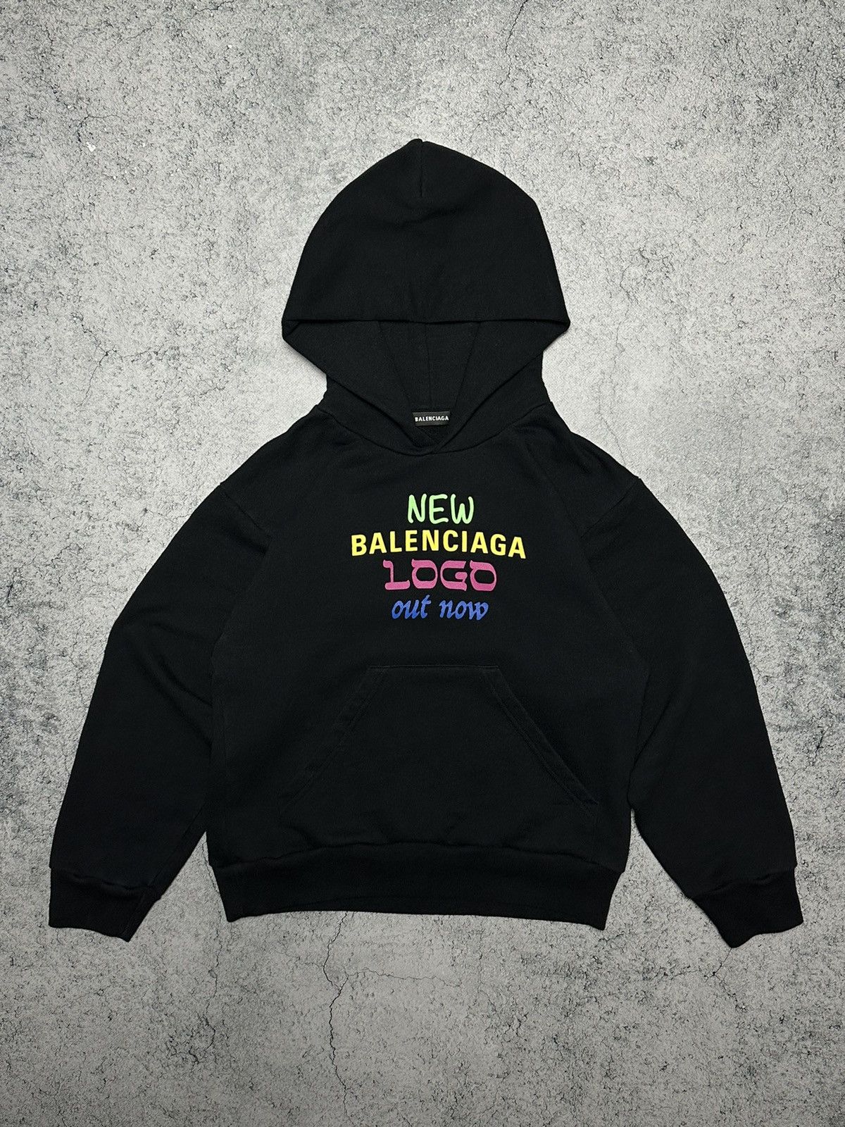 Balenciaga Balenciaga Kids Oversized Hoodie New Logo Out Now | Grailed