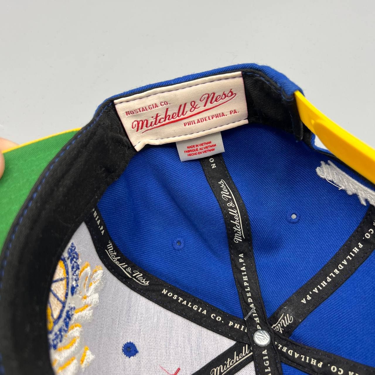 Mitchell & Ness GSW Golden State Warriors NBA Hat Snap back Cap Men ...