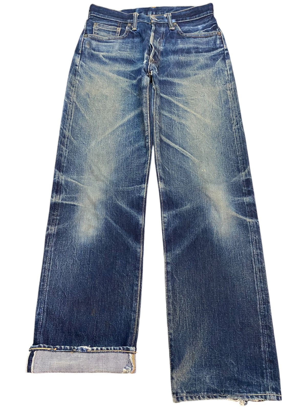 Streetwear × Studio D'Artisan Vintage Studio D’Artisan Selvedge Mud Wash Distressed Jeans | Grailed