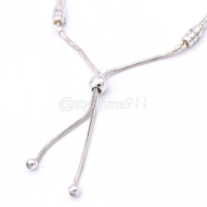 pandora Authentic PANDORA Sliding Bolo Bracelet | Grailed