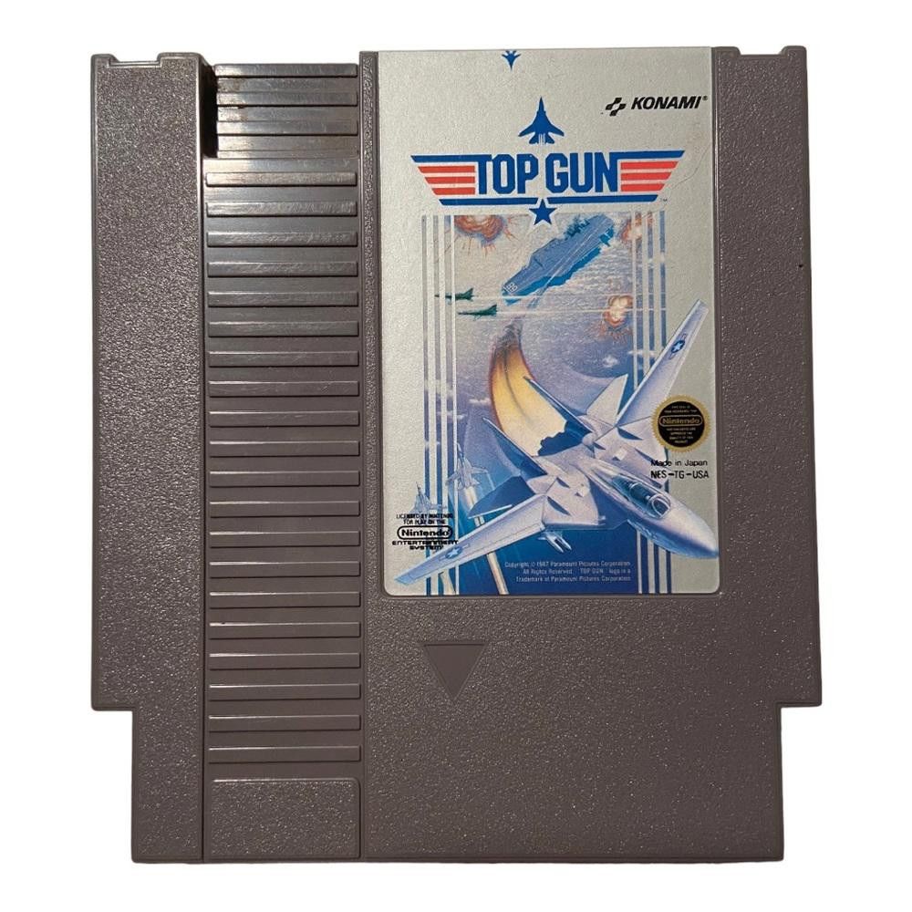 Nintendo Vintage 1987 Original NES Top Gun Video Game | Grailed