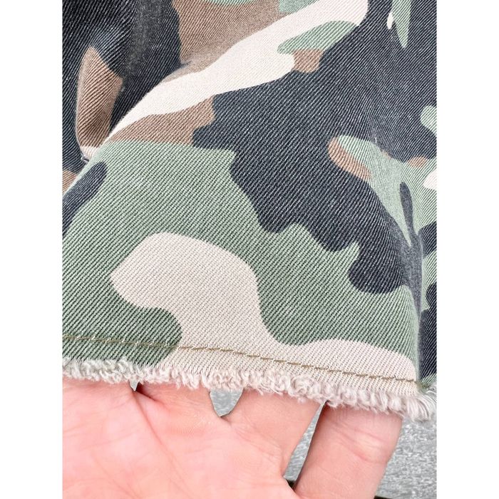 Rta RTA Long Sleeve Cotton Luna Crop Camouflage Utility Jacket | Grailed