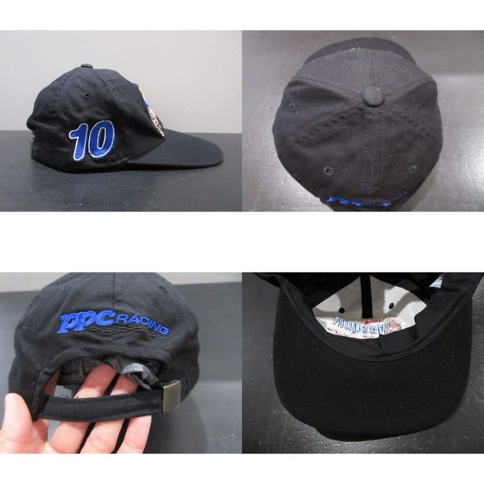 NASCAR VINTAGE Nascar Hat Cap Strap Back Black Nesquik Scott Riggs ...