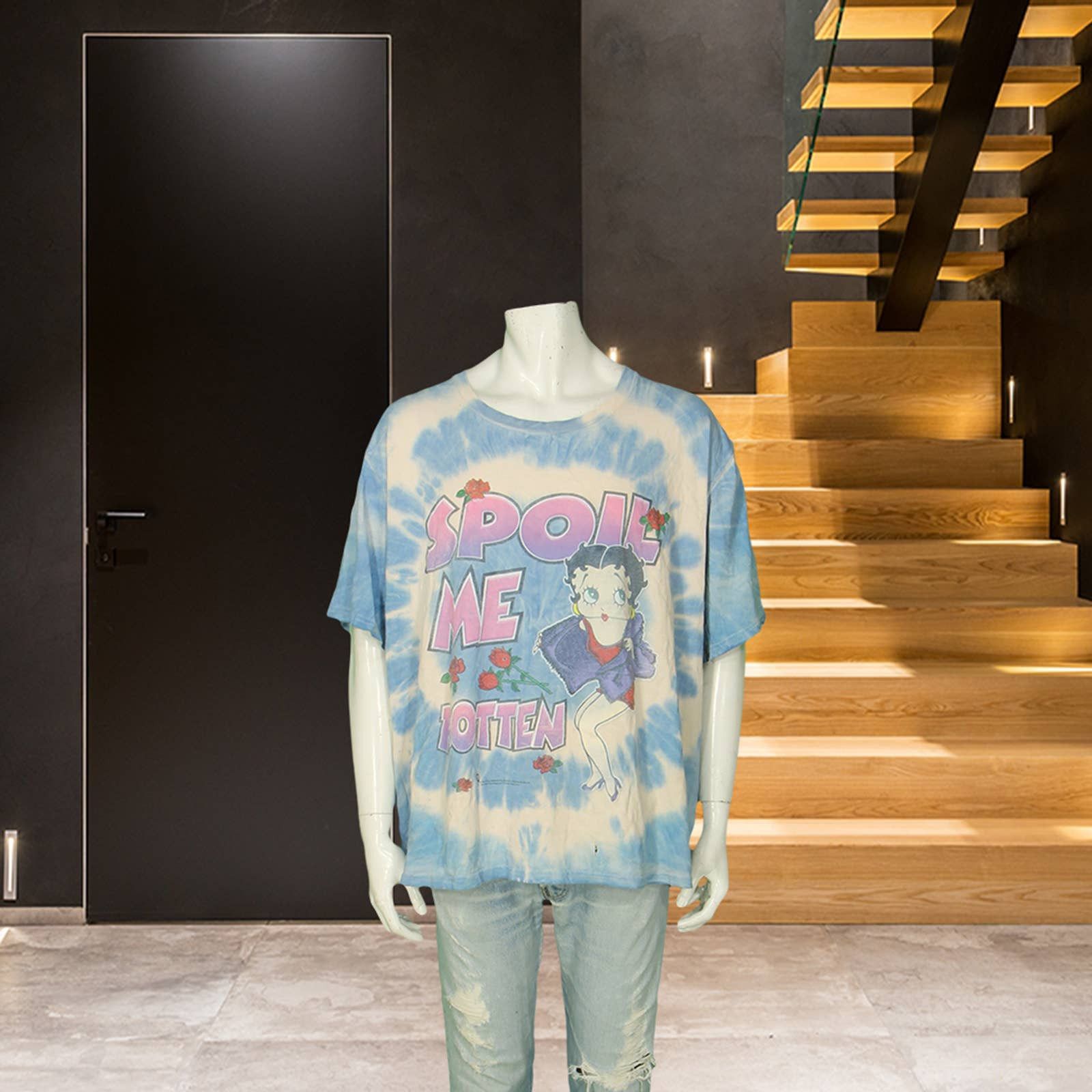 Other Y2K Vintage Betty Boop Spoil Me Rotten Tie Dye T Shirt 4XL | Grailed