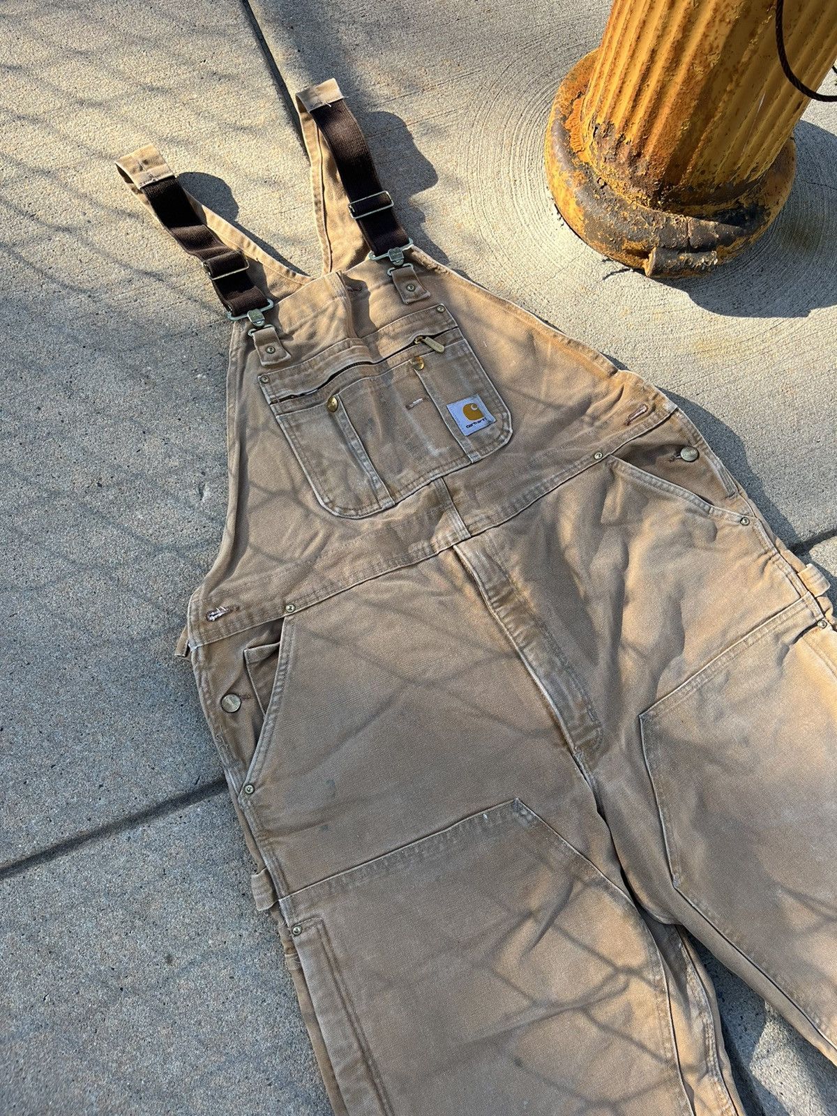 Carhartt RARE VINTAGE 90’S CARHARTT DOUBLE KNEE OVERALLS | Grailed