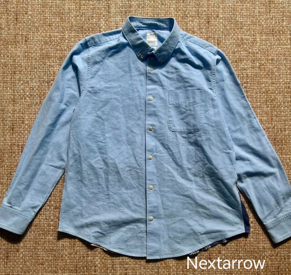 Visvim VISVIM LUNGTA SHIRT L/S STARS Flag Splicing S2411-Nextarrow | Grailed