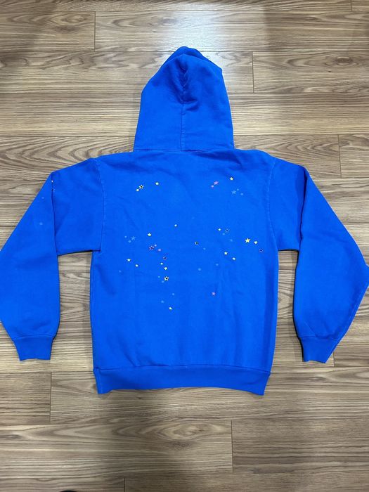 Spider Worldwide TC Blue Sp5der Hoodie | Grailed