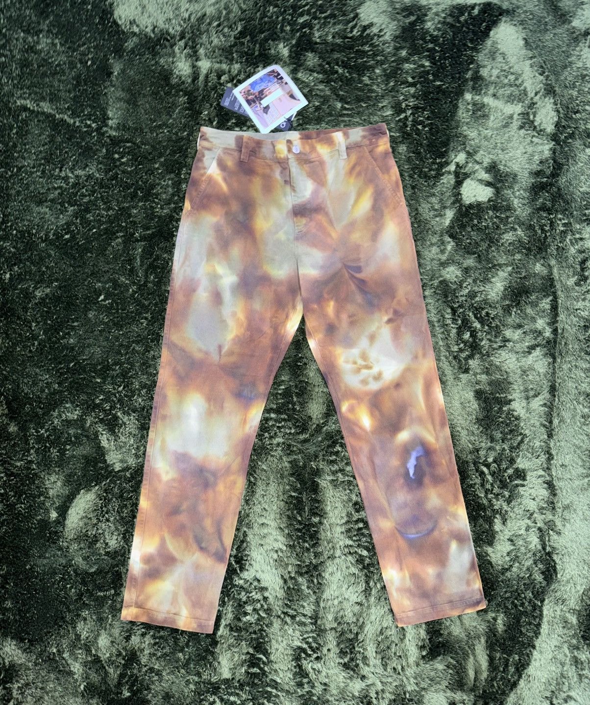 Affix Works [L] affx wrks kiko kostadinov heavy twill pants multi brown ...