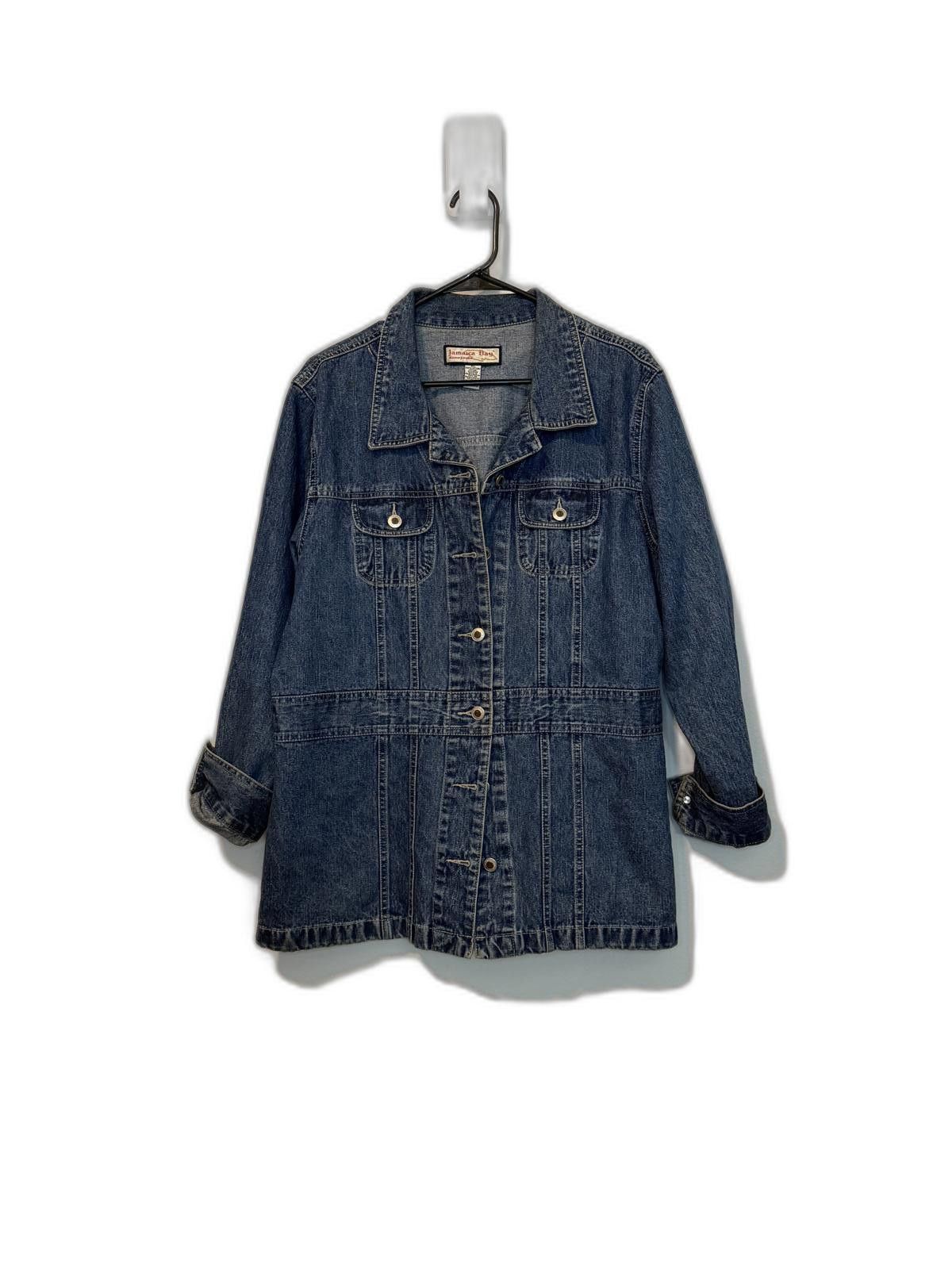 Designer Vintage 90s Denim hunter style Long Jean Jacket | Grailed