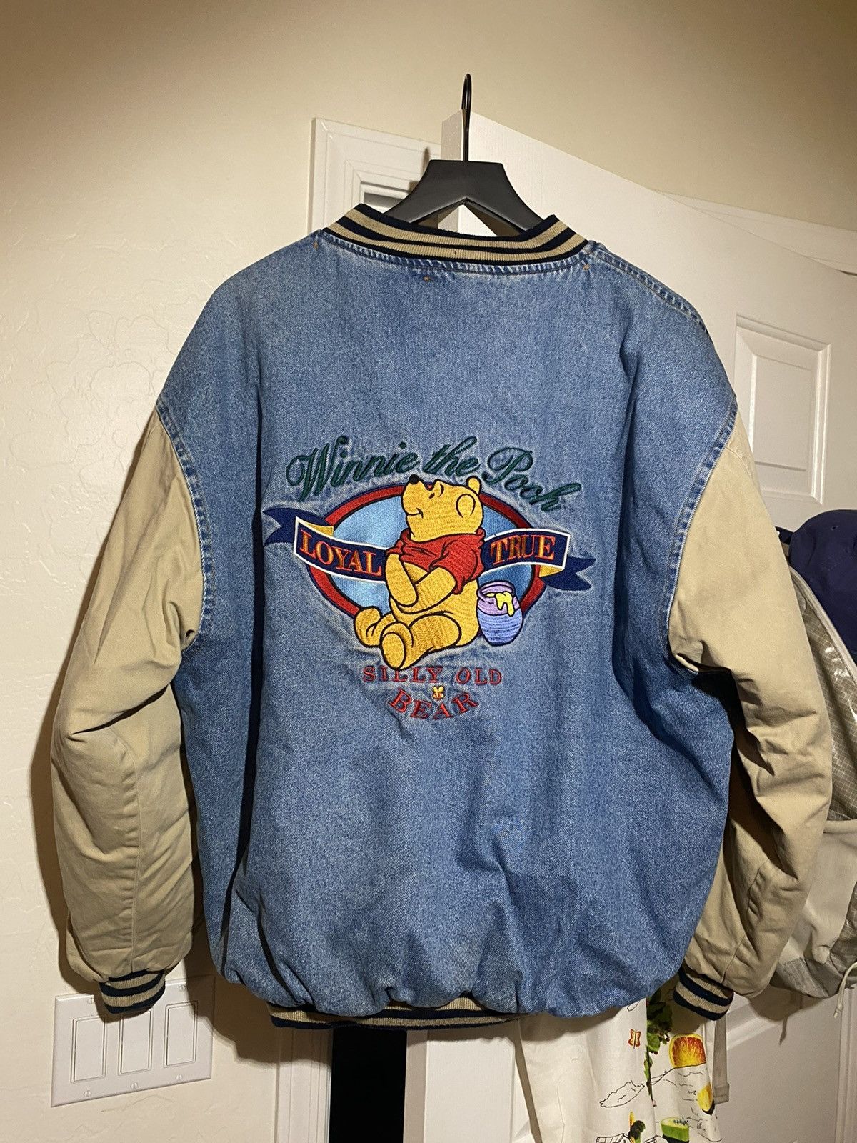 Disney × Streetwear × Vintage Vintage Winnie The Pooh Denim Varsity ...