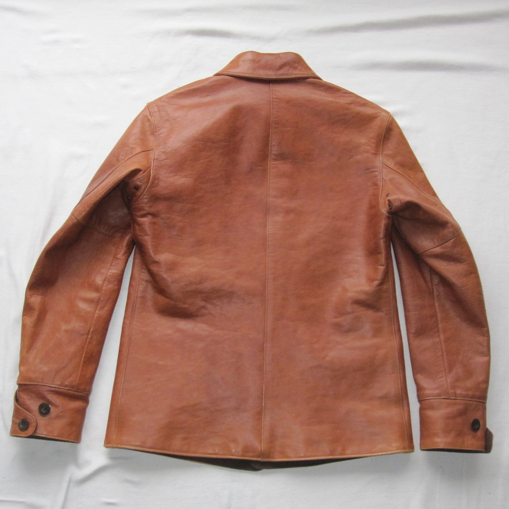 Freewheelers "BRAKEMAN" LEATHER WORK COAT | Grailed