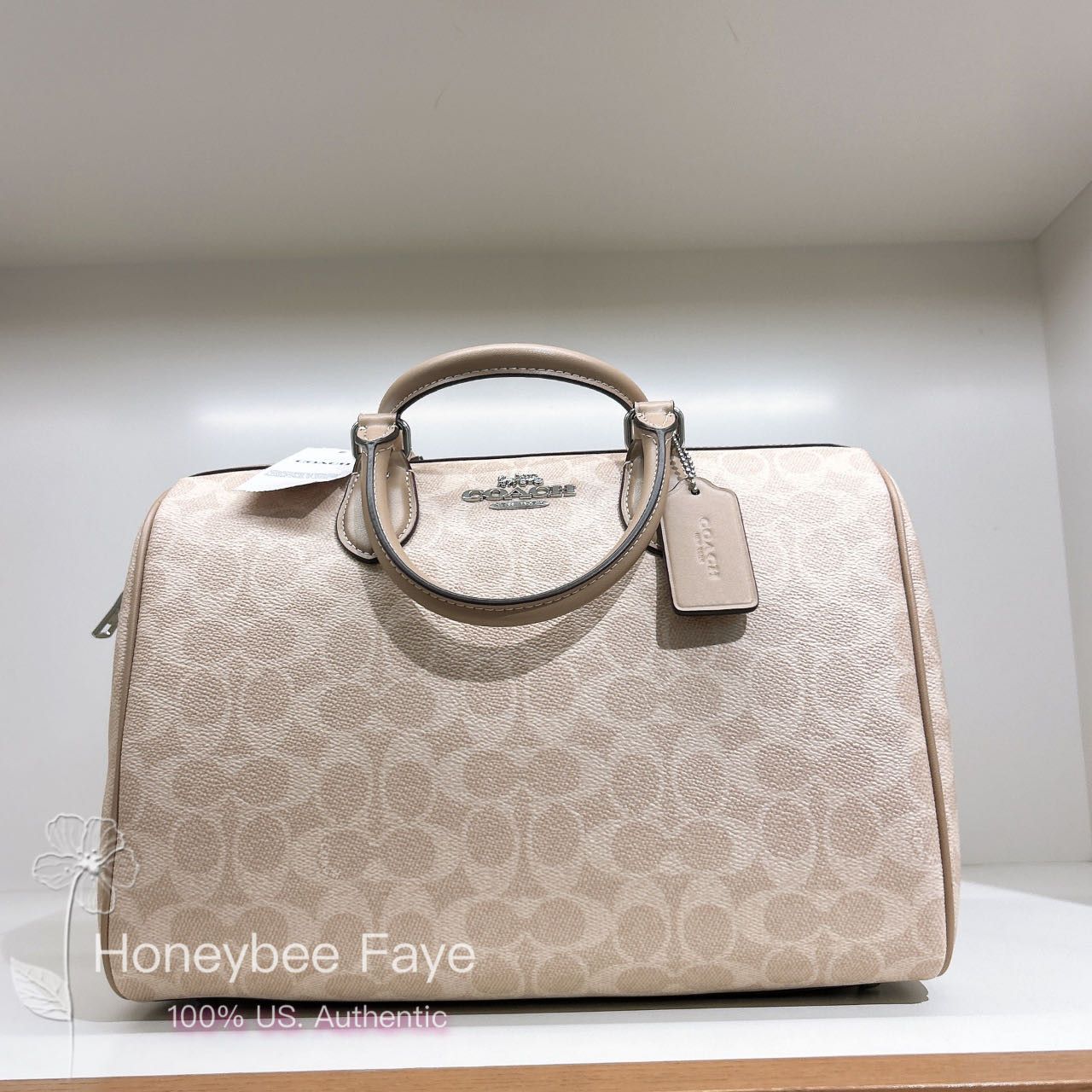 Coach Rowan Large Satchel Bag In Signature Canvas CV959 | Grailed