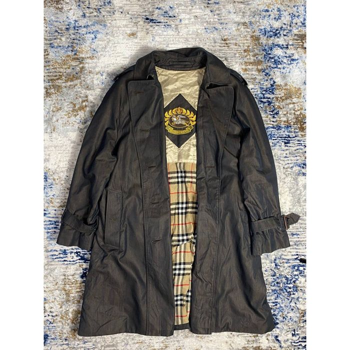 Burberry BURBERRY MEN'S PRORSUM COAT VINTAGE RARE 90s MONOGRAM CHECKE | Grailed