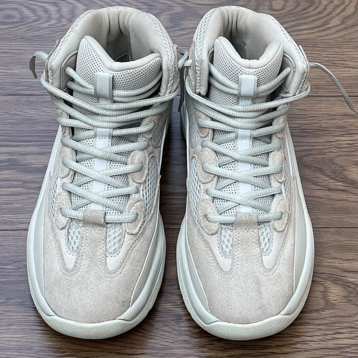 Adidas × Yeezy Yeezy Desert Boots 'Salt' | Grailed