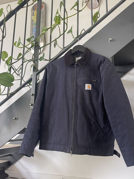 Carhartt Navy Carhartt Detroit Winter Jacket Medium | Grailed