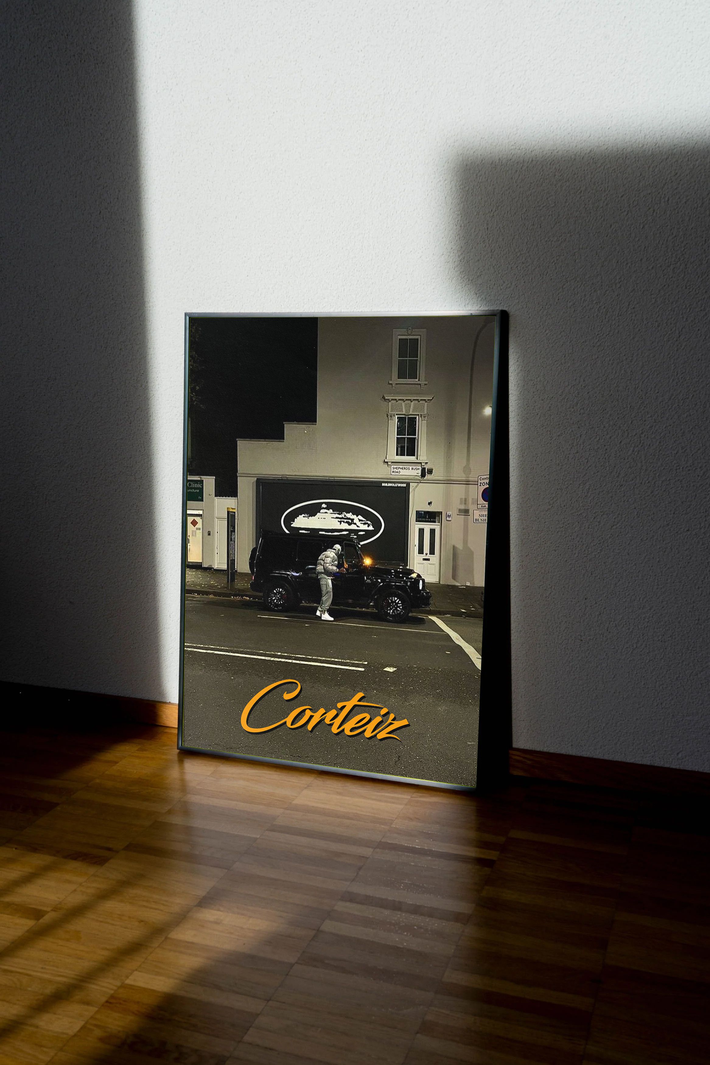 Corteiz Corteiz Mercedes Benz Poster | Grailed