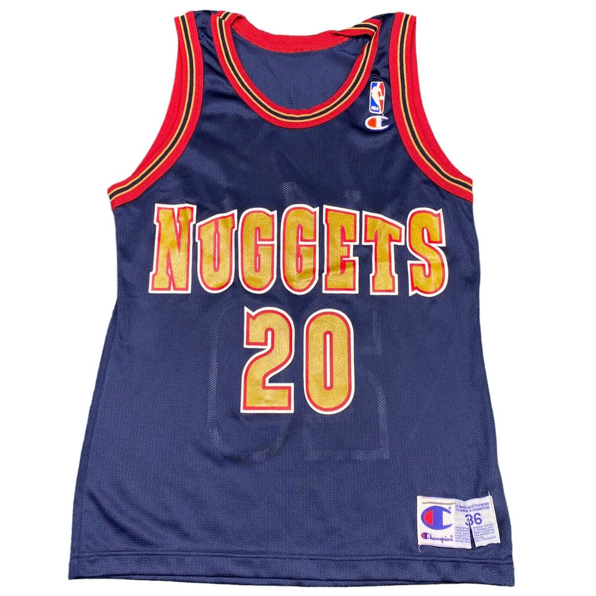 Vintage Vintage Denver Nuggets Jersey | Grailed