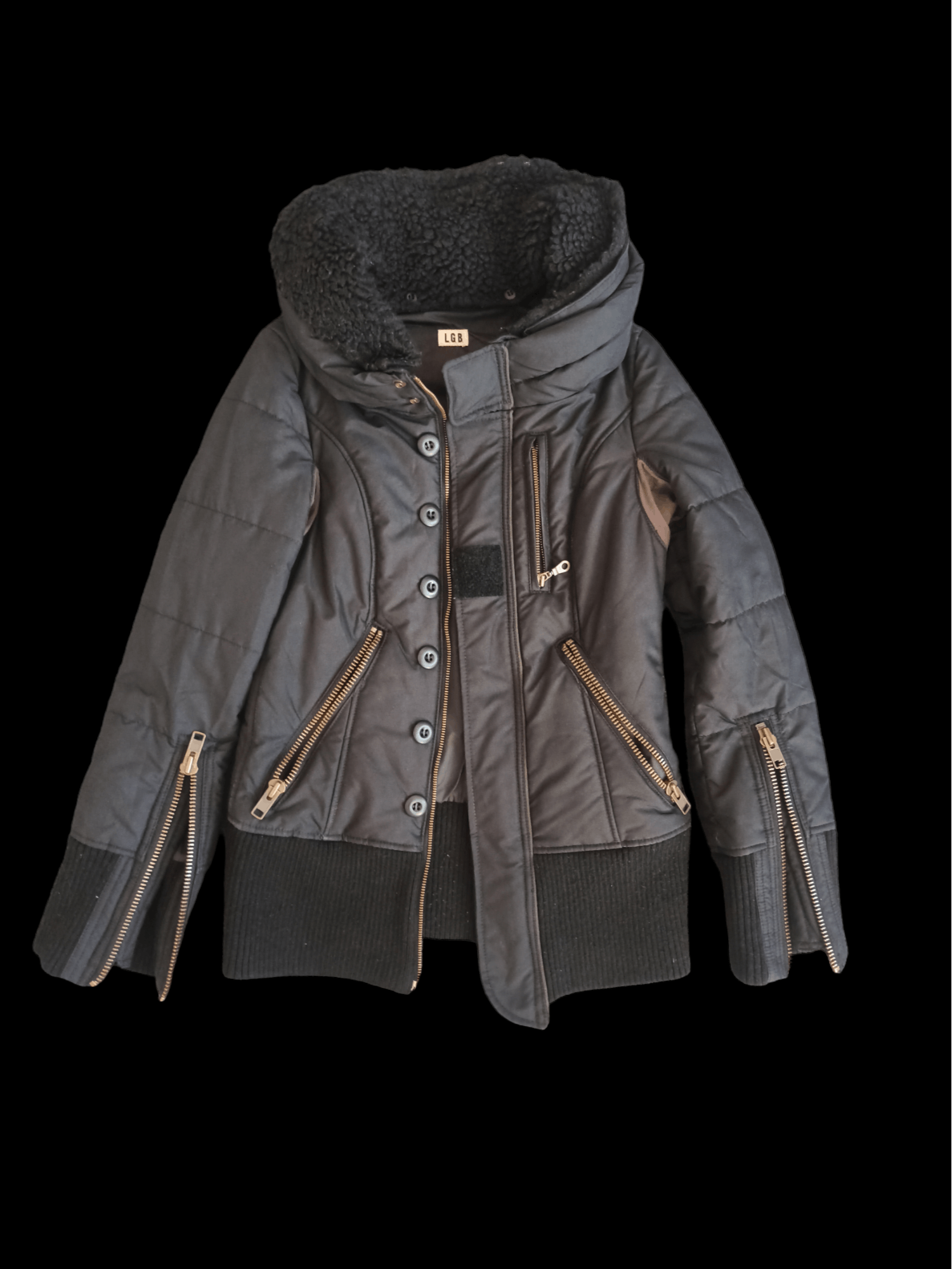 Le Grande Bleu (L.G.B.) Rare Early 00s LGB Bono Cargo Parachute Jacket Archive | Grailed