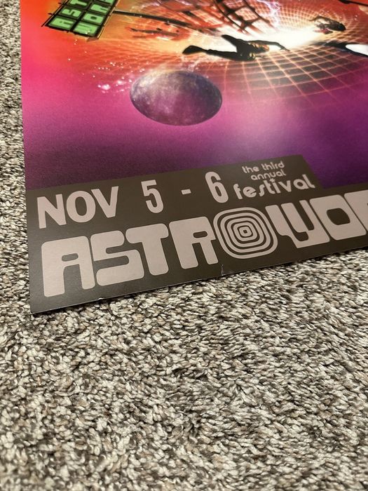 Travis Scott UNRELEASED Cactus Jack Travis Scott Astroworld Poster ...
