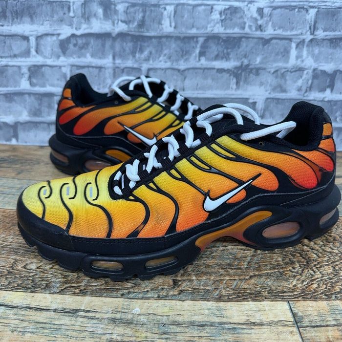 Nike Nike Air Max Plus Tn Sunset Tiger Orange Black 852630-040 | Grailed