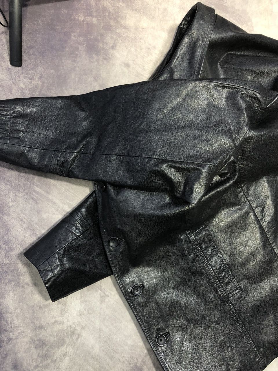 Archival Clothing 90’s Leather Jacket Ramones Original Women’s Punk ...