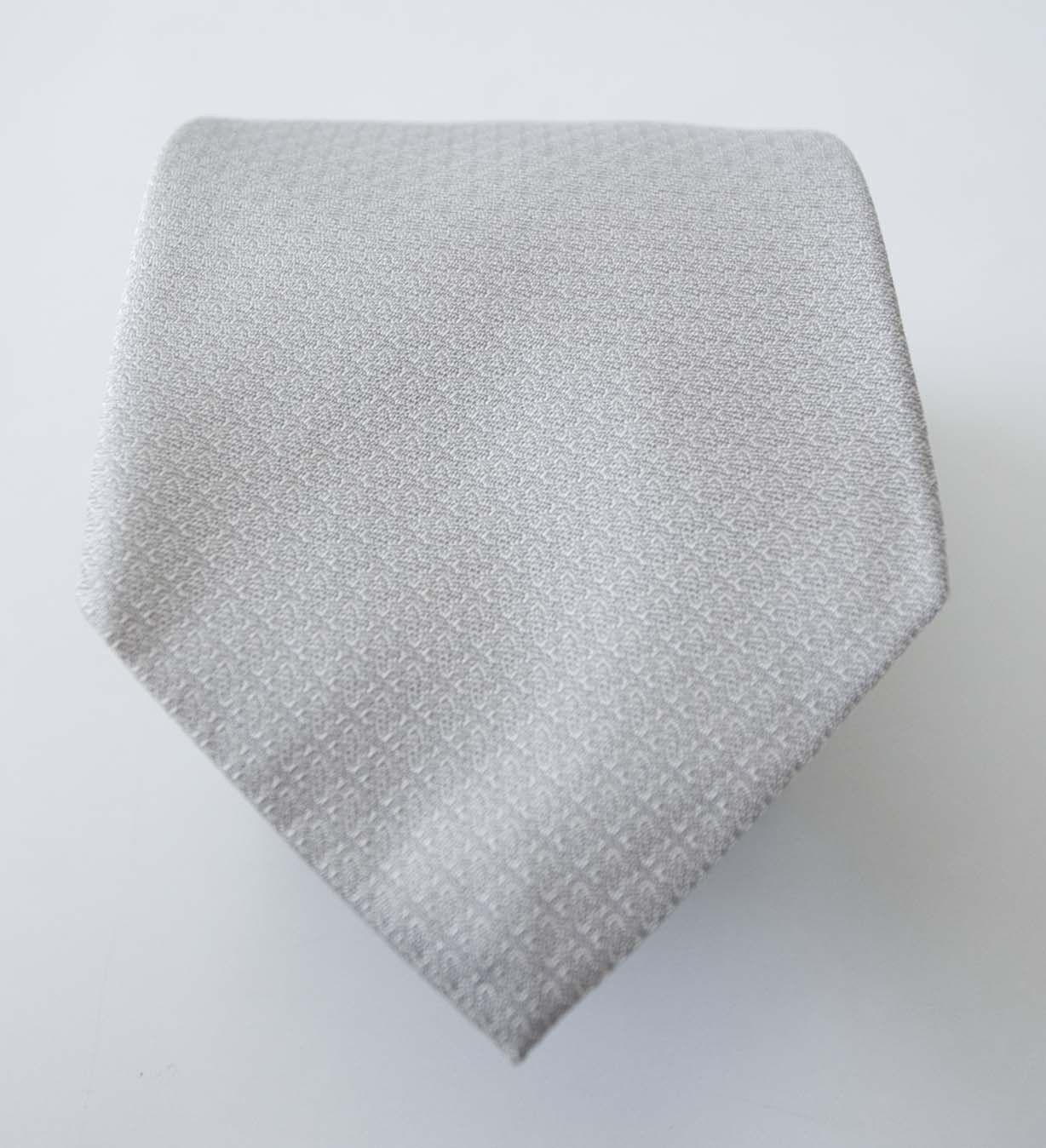 Calabrese Calabrese Napoli Dal 1924 Tie Silk Made in Italy Pale Gray ...
