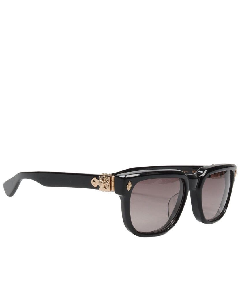 Chrome Hearts Chrome hearts glasses sitonit gold hardware | Grailed