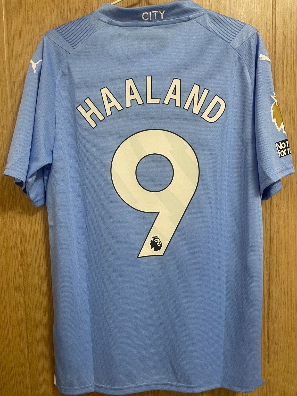 Puma 2324 Manchester City #9 Erling Haaland jersey | Grailed