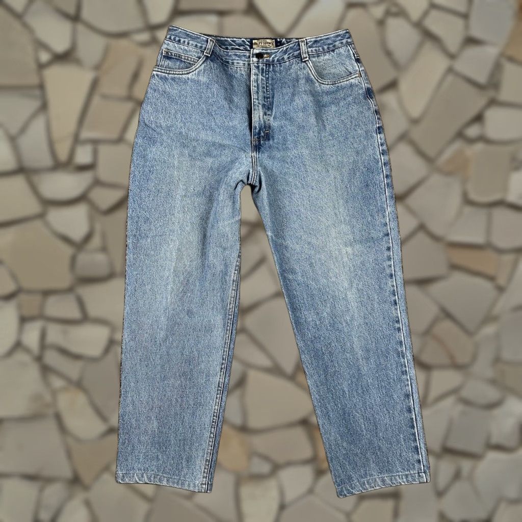 Vintage VINTAGE Ruff Hewn Women's High Rise Relaxed Fit Tapered Denim ...