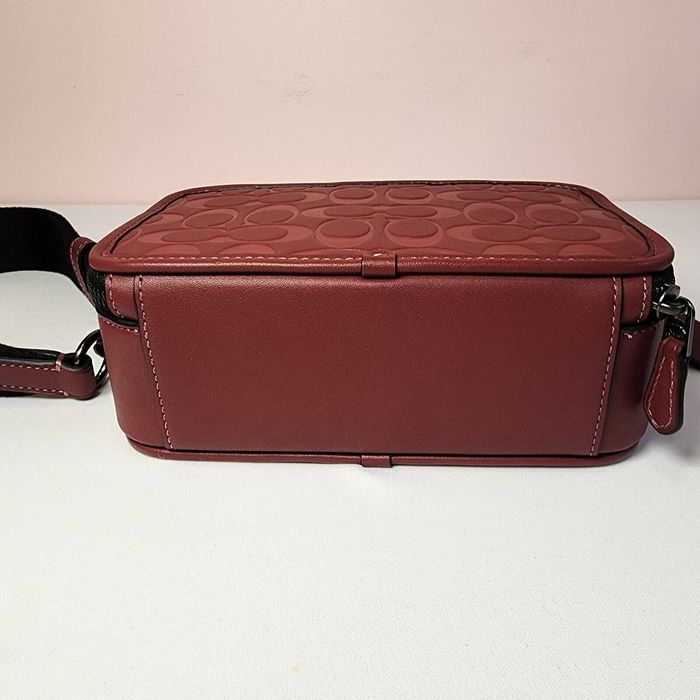 Coach COACH CM153 Wyatt Crossbody Signature Leather Wine Multi | Grailed