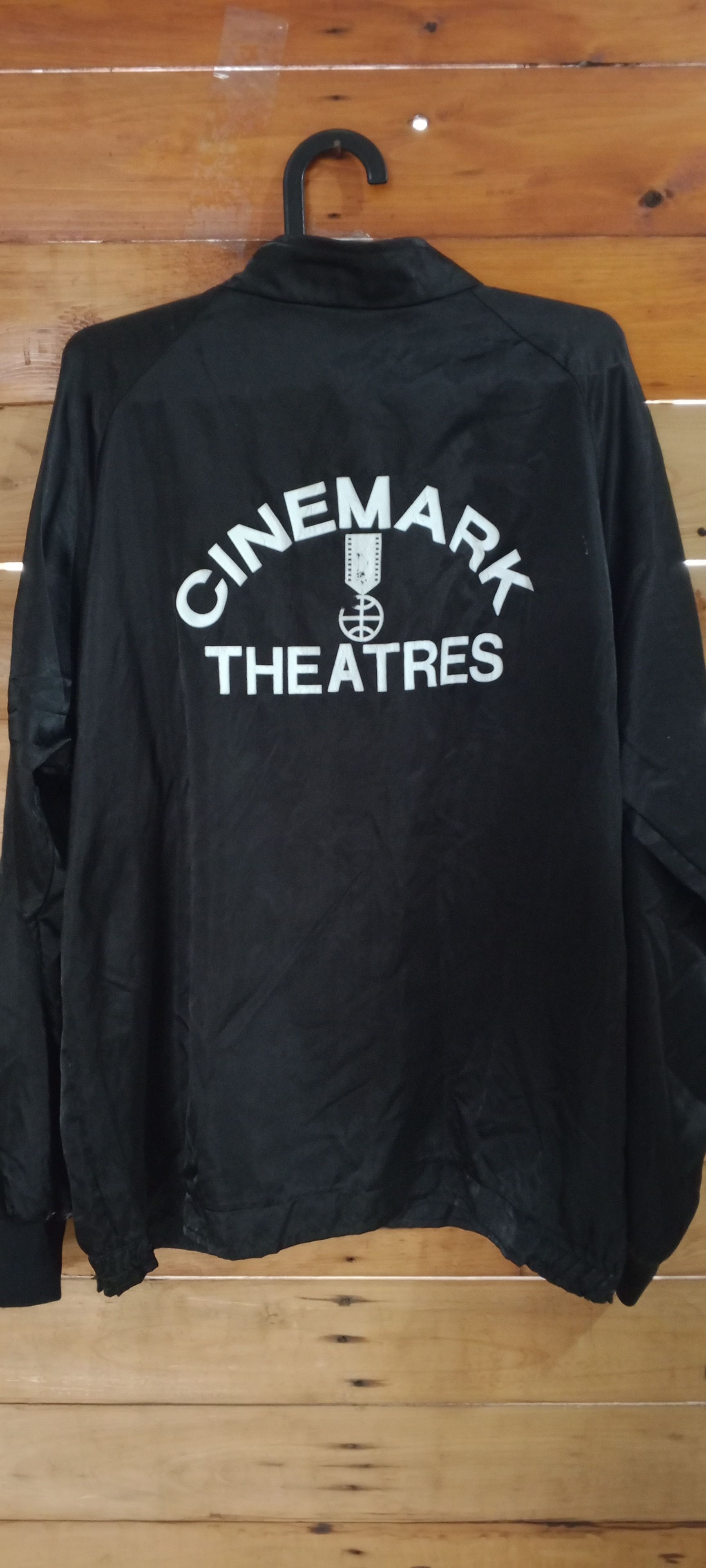 Made In Usa × Movie × Vintage Vintage Cinemark Satin Jacket | Grailed
