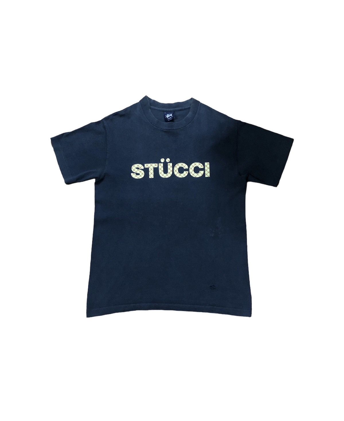 Streetwear × Stussy × Vintage 💥RARE💥Vintage 90s Stussy Stucci Tee | Grailed