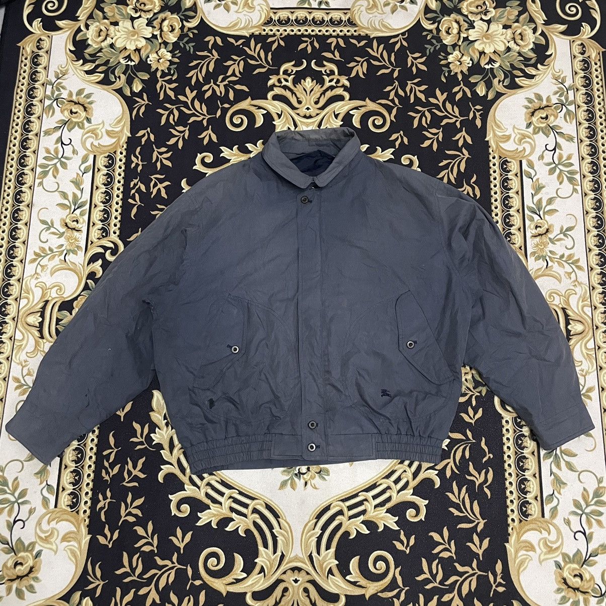 Bomber Jacket × Burberry × Vintage Vintage Burberry Trashed Bomber ...