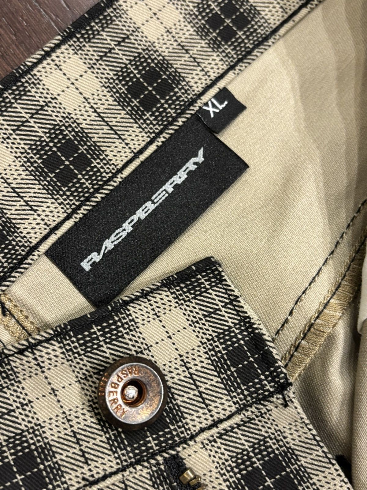 Other Raspberry Plaid Baggy Pant | Grailed