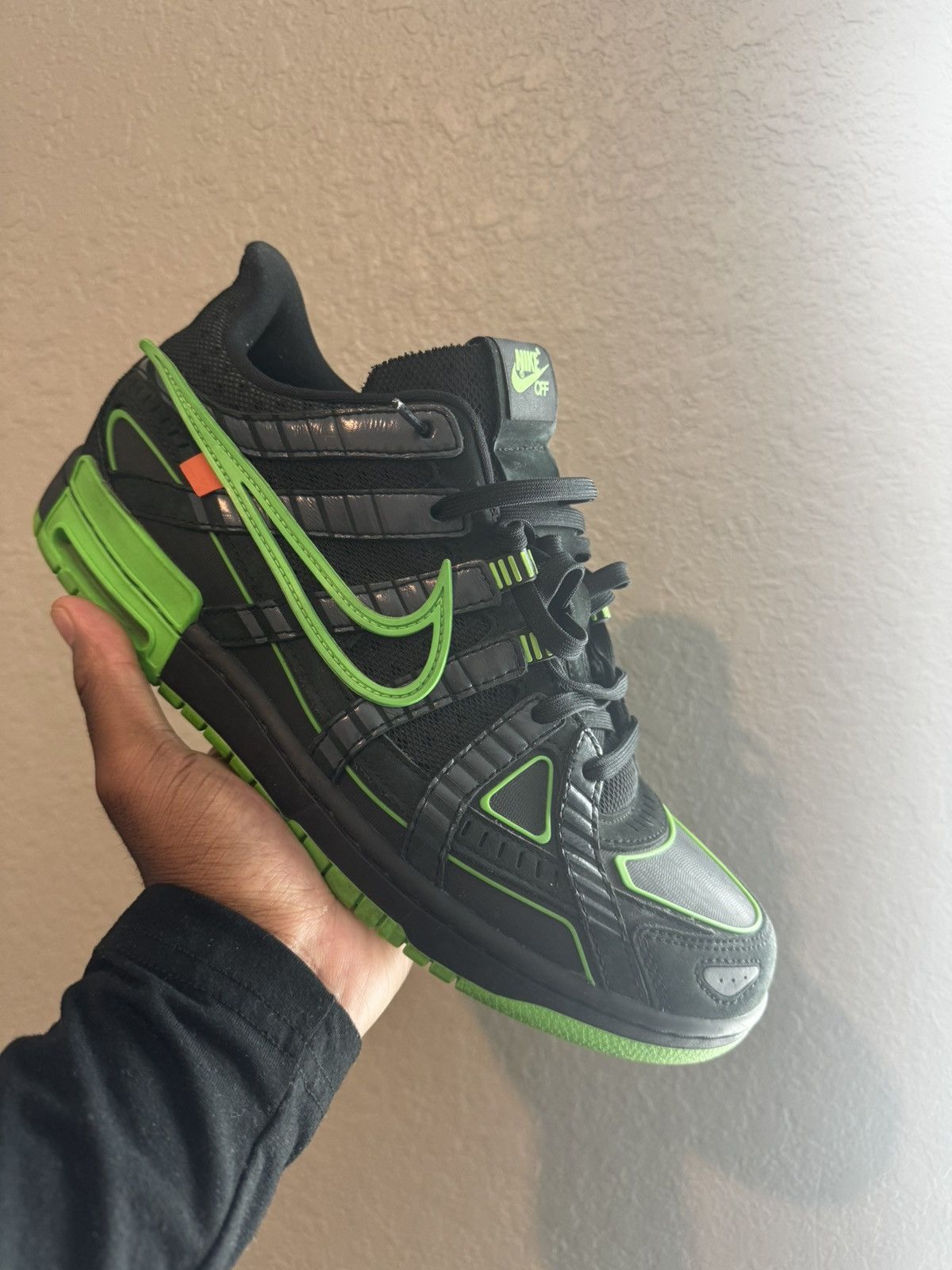 Nike × Off-White Nike air rubber dunks off white | Grailed