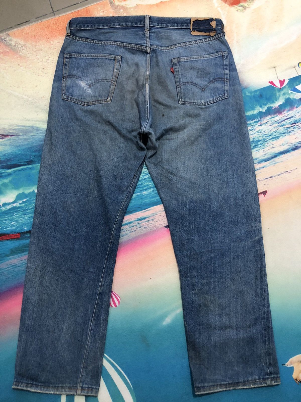 Levi's × Levi's Vintage Clothing × Vintage 60s Levis 502 Big E | Grailed