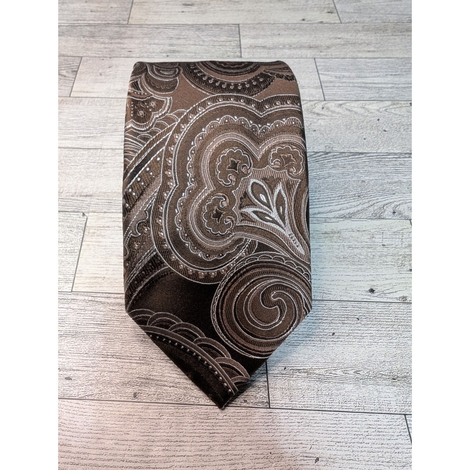 Donald Trump Donald Trump Signature Collection Paisley Necktie 100% ...