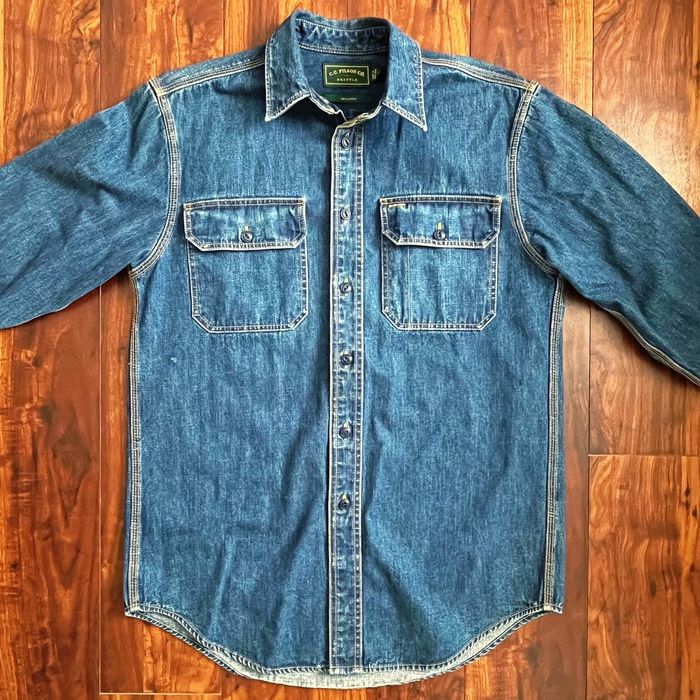 Filson Filson Heavy Denim Work Shirt | Grailed
