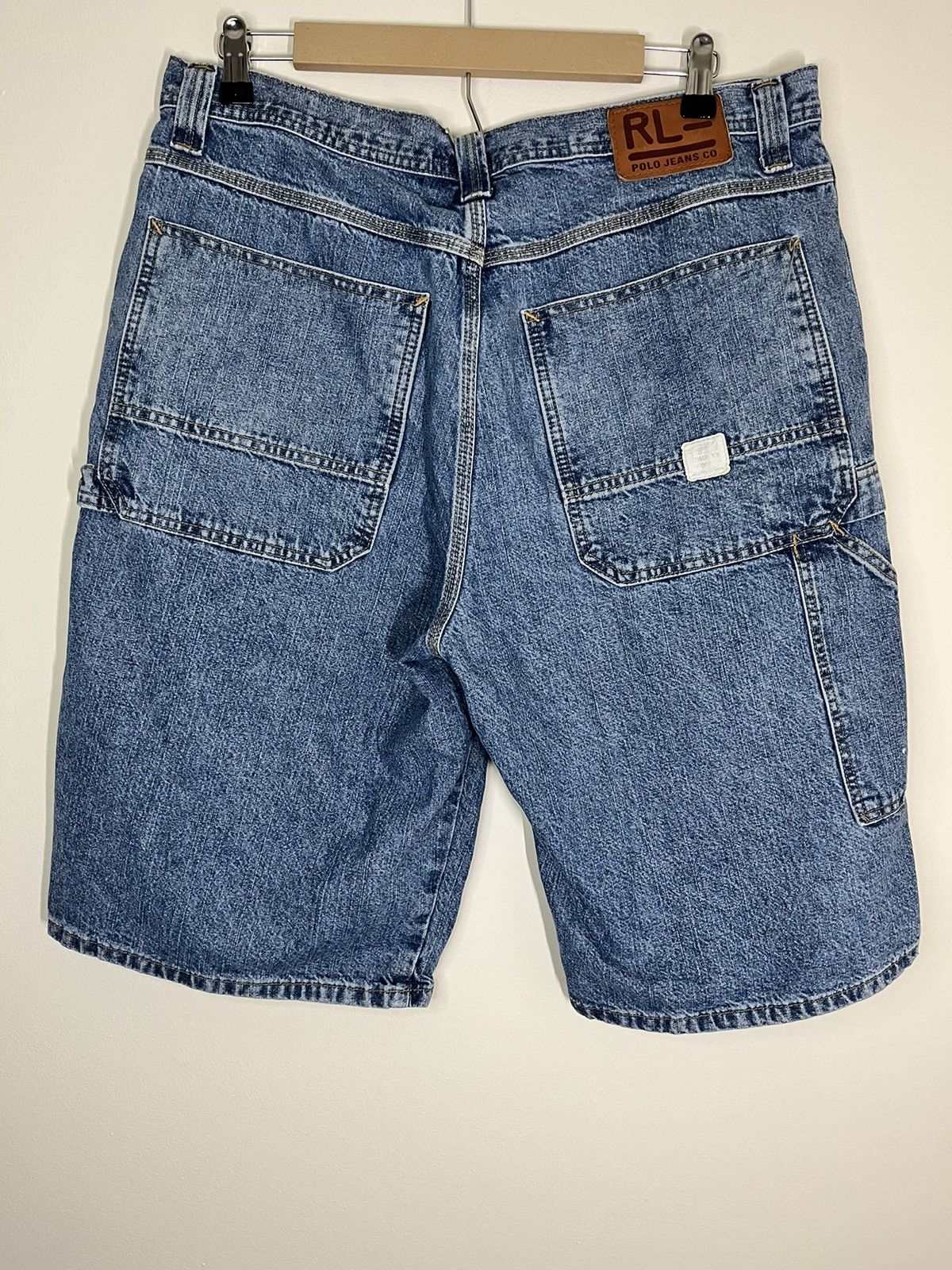 Polo Ralph Lauren Crazy vintage y2k Ralph Lauren baggy jorts | Grailed