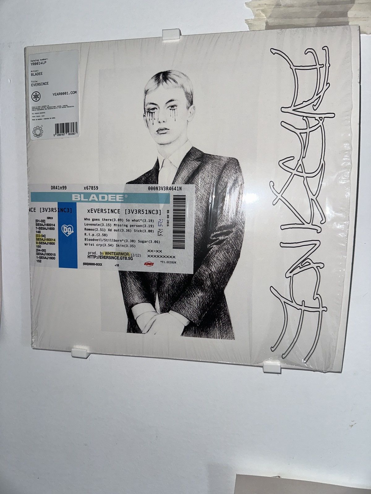 Sad Boys Bladee - Eversince vinyl (blue) | Grailed