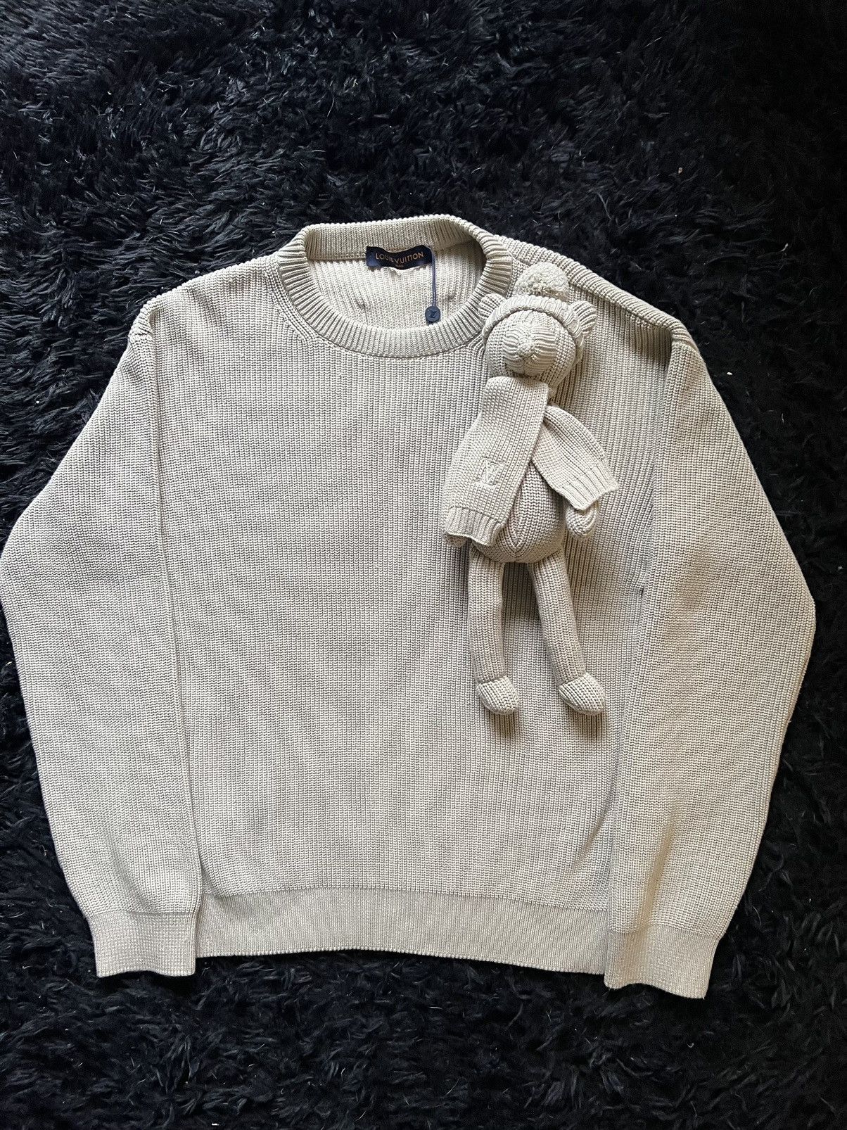 Louis Vuitton × Virgil Abloh Puppet Knit Sweater Spring 2021 | Grailed
