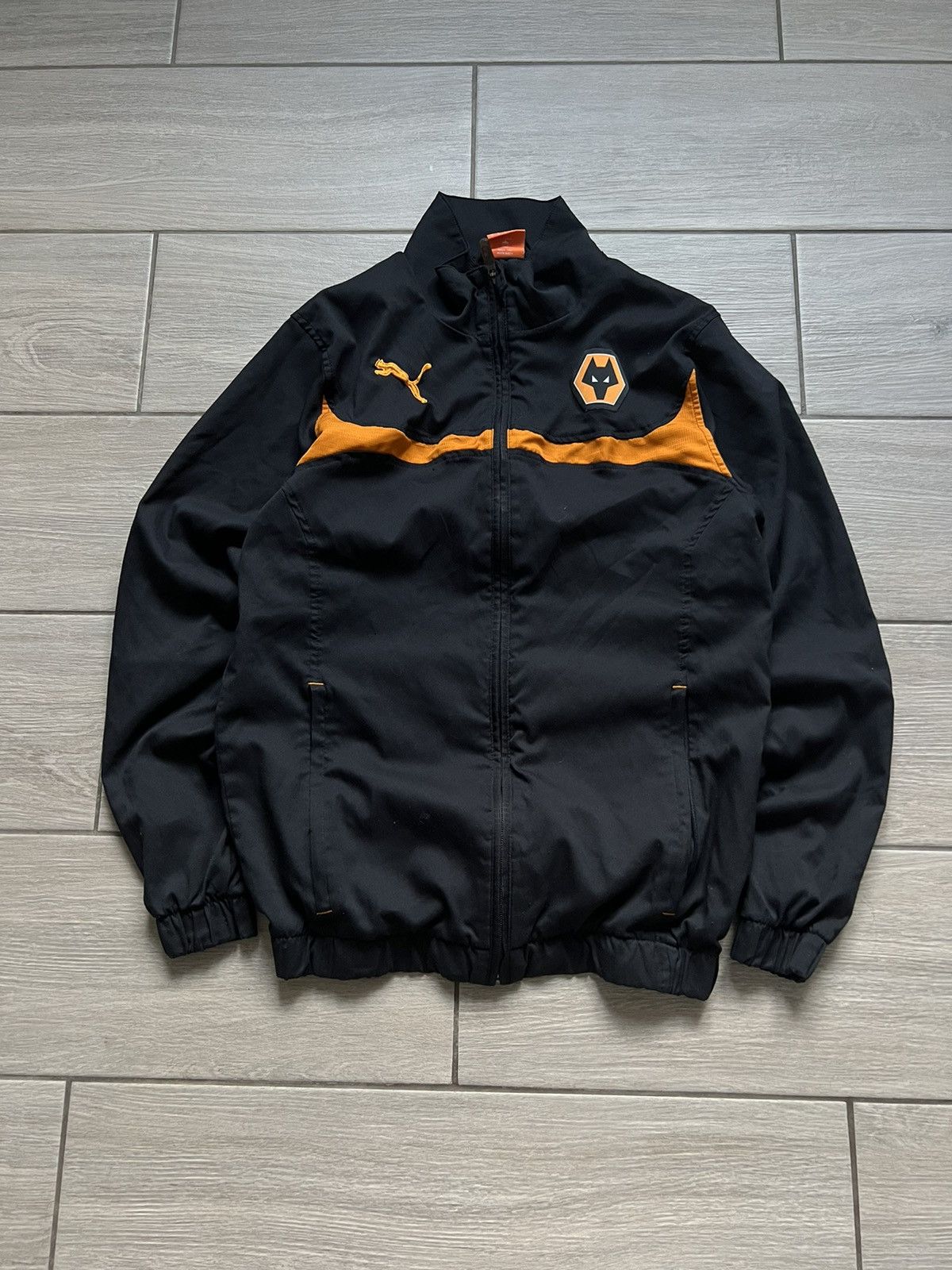 Vintage Wolverhampton Wanderers Puma Vintage Jacket Soccer Football ...