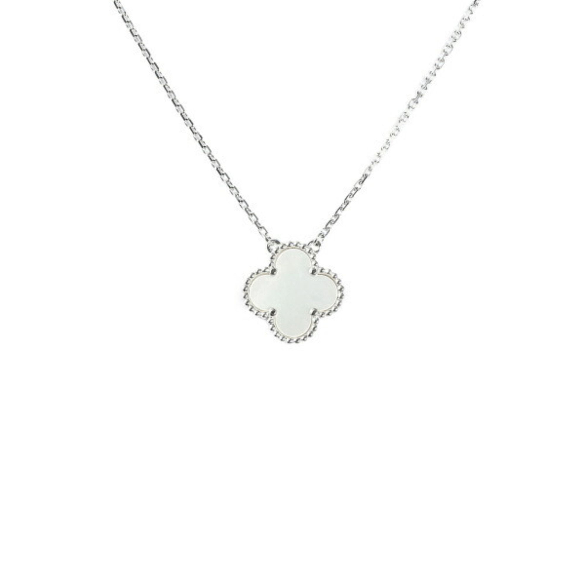Van Cleef & Arpels Van Cleef & Arpels Vintage Alhambra K18WG White Gold ...